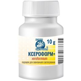 Ксероформ+ порошок для зовнішнього застосування банку 10 г Ключі здоров ...