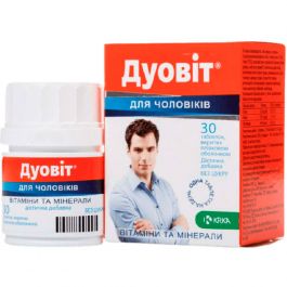 Дуовіт для чоловіків таблетки №30 KRKA (Словенія) купити за ціною від ...