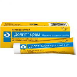 Долгіт крем 20 г DOLORGIET (Німеччина) купити за ціною від 71,80 ...