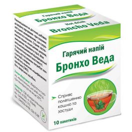 Бронхо Веда гарячий напій саше №10 - інструкція, склад, ціна. Купить в ...